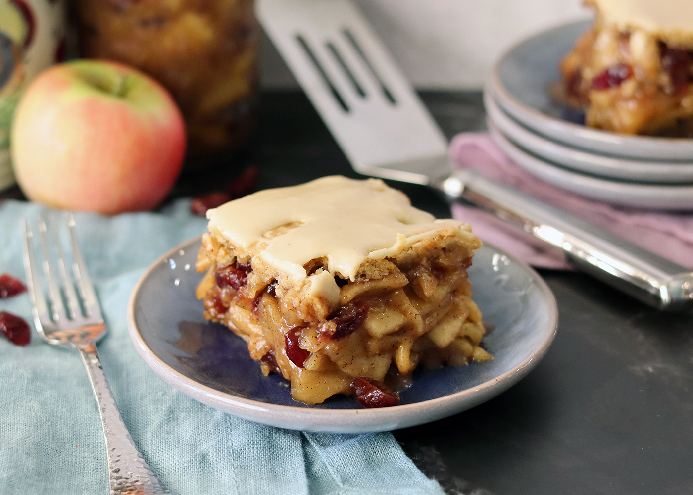 Find a recipe for Apple Squares on Trivet Recipes: A recipe sharing ...