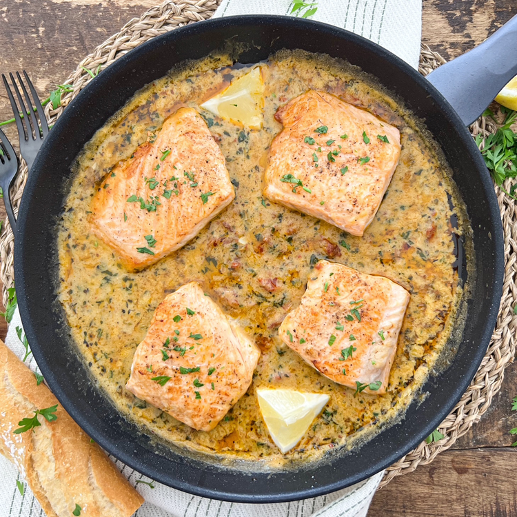 Creamy Marry Me Salmon | Crazy Delicious One-pan Recipe — Recipe ...