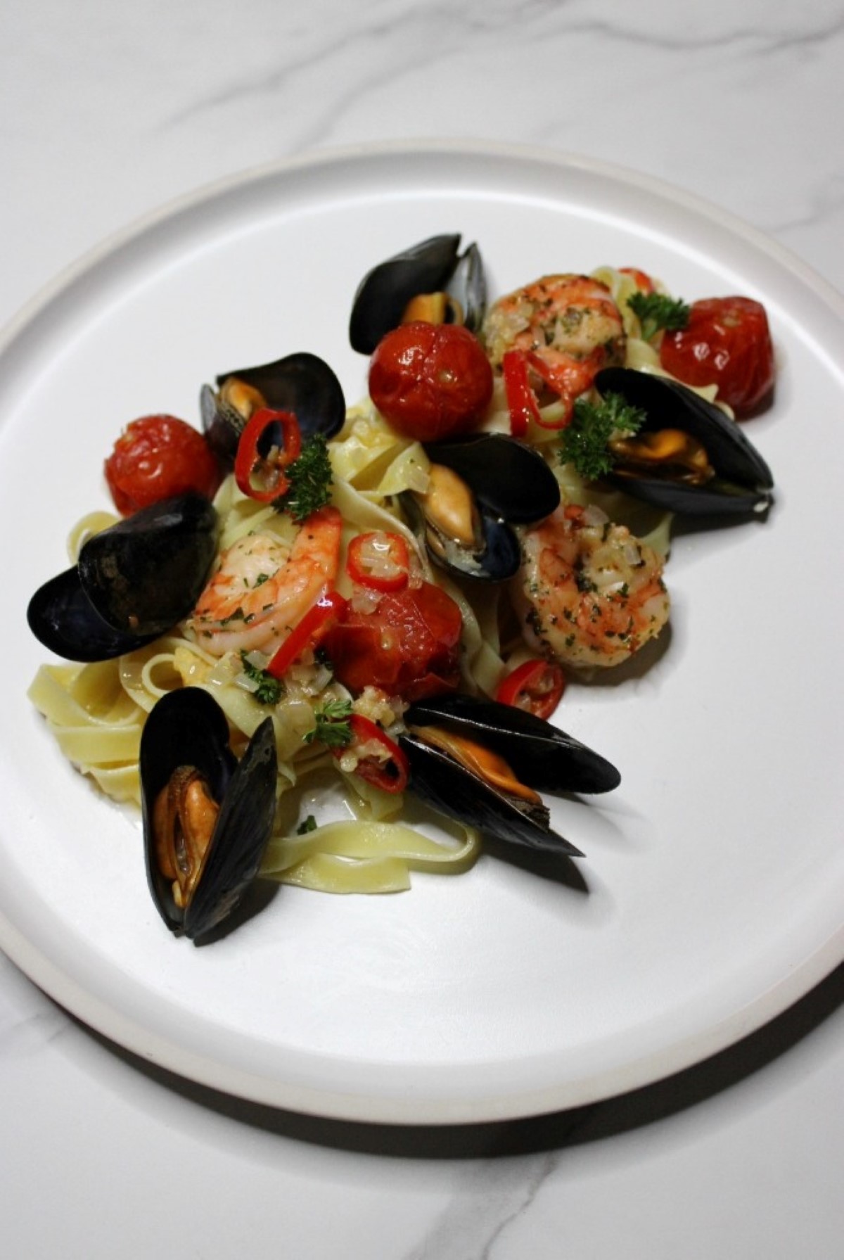 Pappardelle Seafood Pasta — Recipe | Trivet Recipes