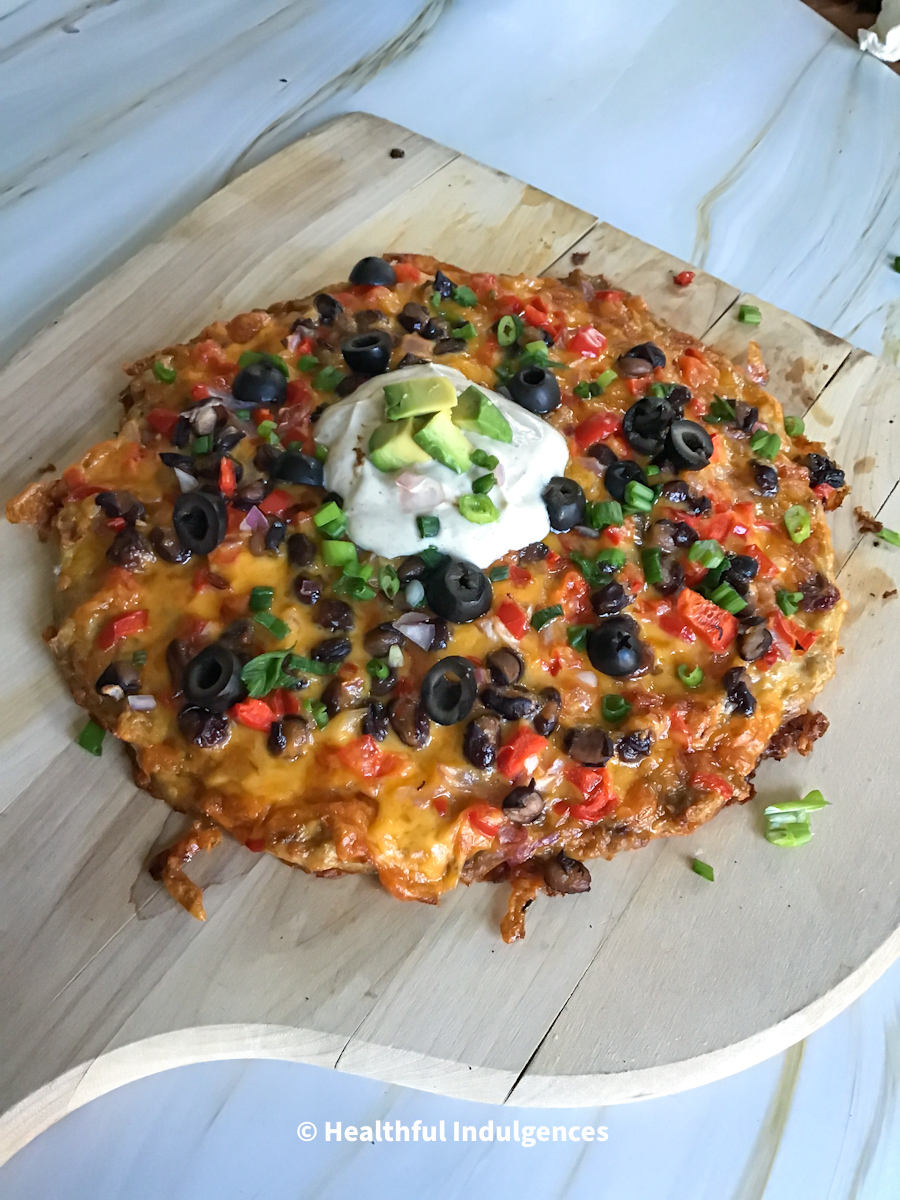 Find a recipe for Healthy Taco Chicken Crust Pizza on Trivet Recipes: A ...